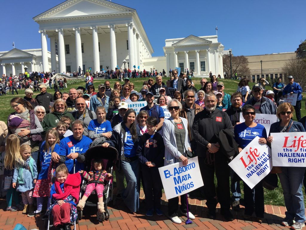 Virginia March For Life! – Saint Mary of the Immaculate Conception ...