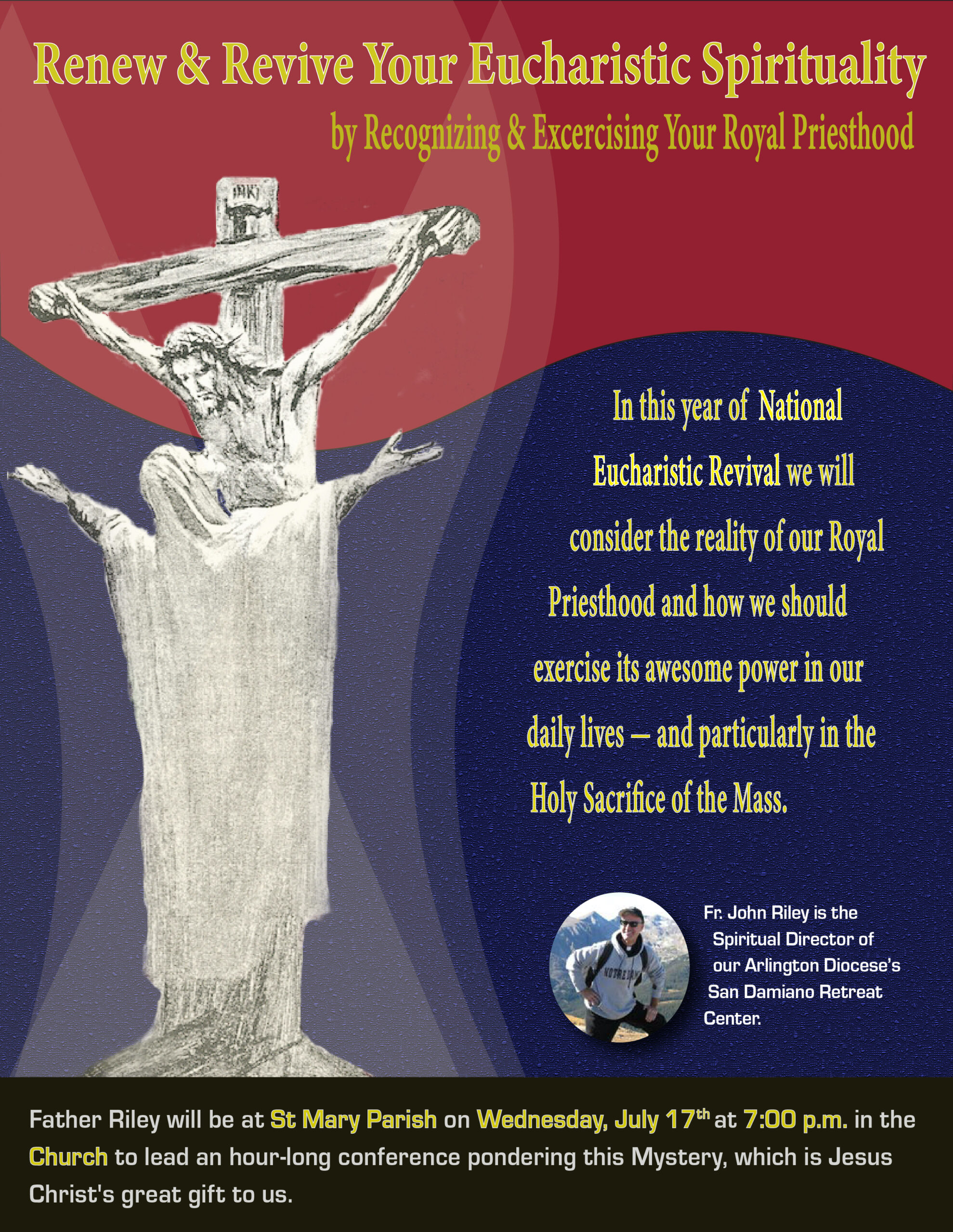 July 17th Talk with Fr. Riley – Saint Mary of the Immaculate Conception ...